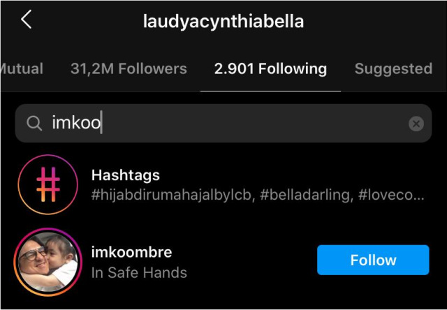 Engku Emran Unfollow Laudya C. Bella dan Ganti Foto IG, Beneran Pisah ...