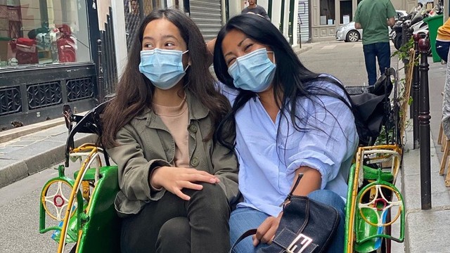 Viral di TikTok karena Rambut, Ini Potret Anak Anggun C Sasmi yang Jadi ...