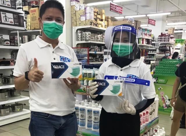 Bermerek Grace Mask, Sat Nusapersada Produksi Masker Standar Bedah ...