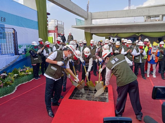 Gedung Akademik dan Riset Center UIN Lampung Ditargetkan Selesai Akhir ...