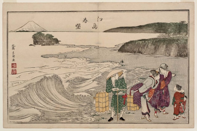 The Great Wave off Kanagawa, Lukisan Pertama yang Viral di Dunia ...