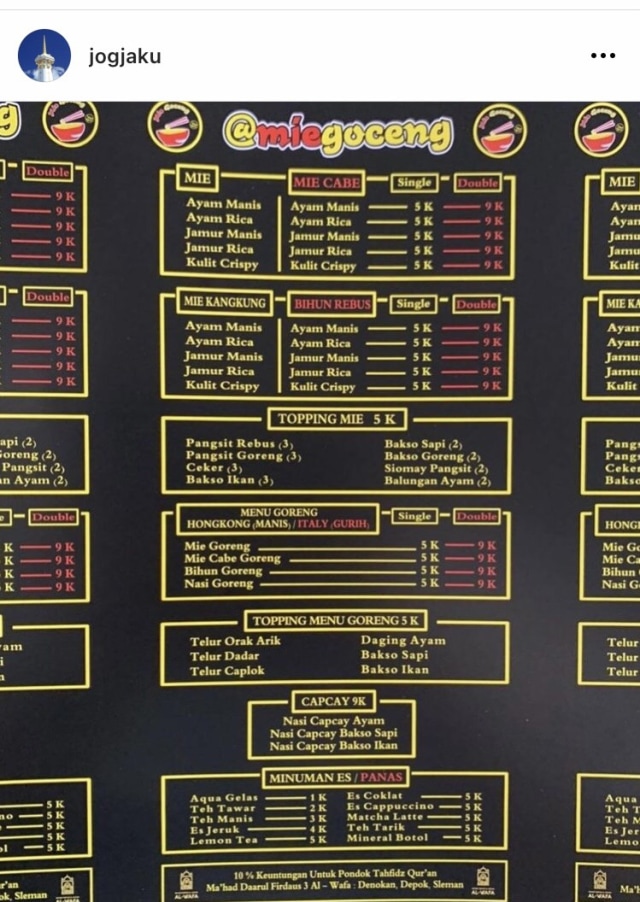 Viral! di Yogyakarta Ada Mi Goreng Tanggal Tua Cuma Rp 5.000, Dimasak ...