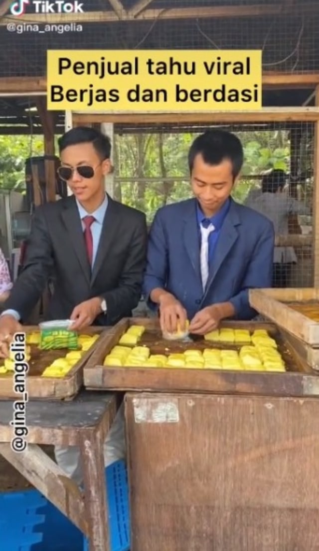 Rapinya Penampilan Karyawan Pabrik Tahu di Bogor, Pakai Setelan Jas ...