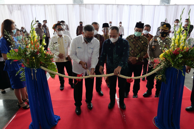 Wamen BUMN Resmikan Gedung 8 Lantai Milik PT Inalum | kumparan.com