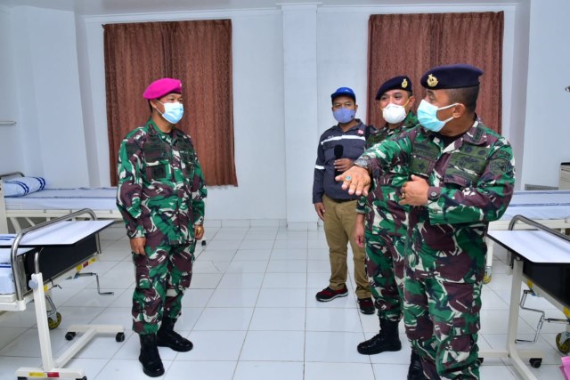 Danlantamal XIV Sorong Resmikan Ruang Isolasi di RSAL Oetojo | kumparan.com