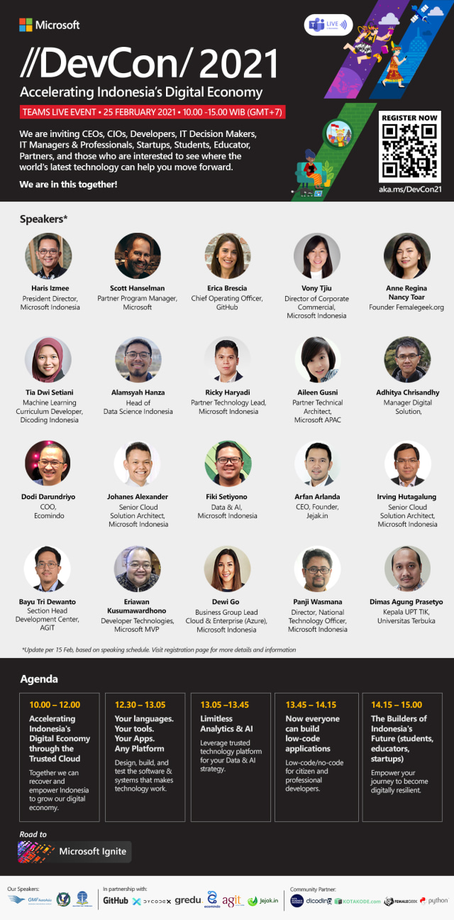 LIVE NOW: Microsoft DevCon 2021 Bersama kumparan | kumparan.com