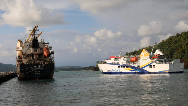 Kapal KMP Aceh Hebat 1 Resmi Beroperasi, Layani Penumpang Rute Calang ...