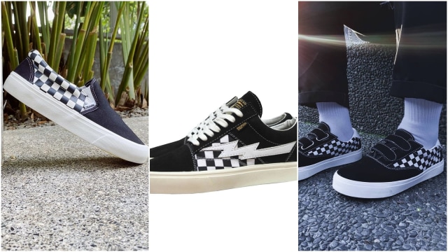 Rekomendasi Sepatu Motif Papan Catur dari Brand Lokal, Harga Mulai Rp ...