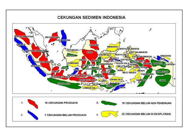 Indonesia Memiliki 9 Cekungan Migas Berpotensi di Perbatasan, di Mana ...
