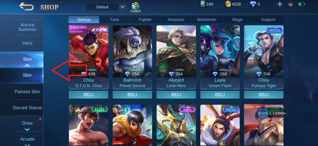 Cara Melihat Skin yang Dimiliki di Mobile Legend | kumparan.com