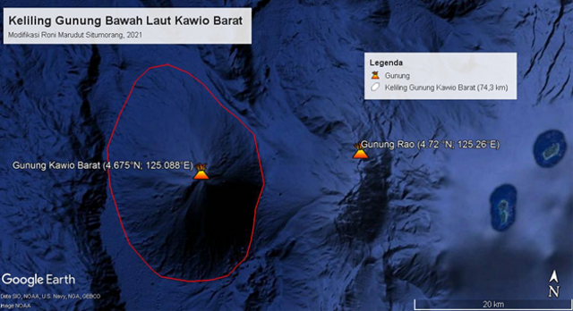 Fakta Menarik 8 Gunung Bawah Laut baru yang diteliti BIG dan Lembaga ...