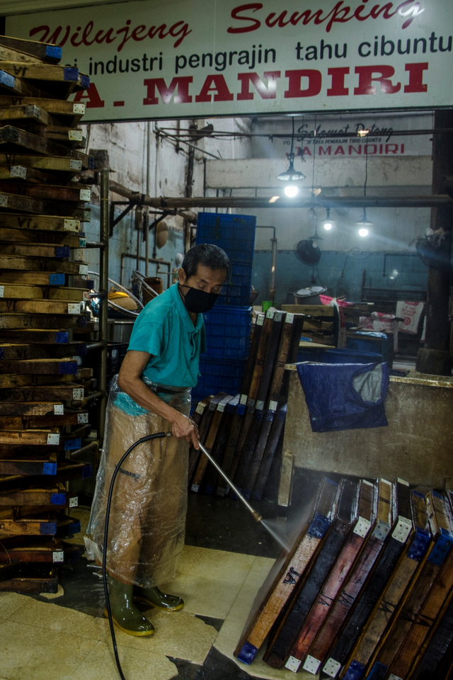 Foto: Aksi Mogok Produksi Tahu di Cibuntu Bandung | kumparan.com