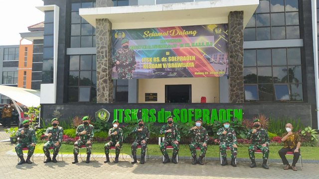 ITSK RS dr Soepraoen Malang Dikunjungi Kapuskesad Mayjend TNI dr ...