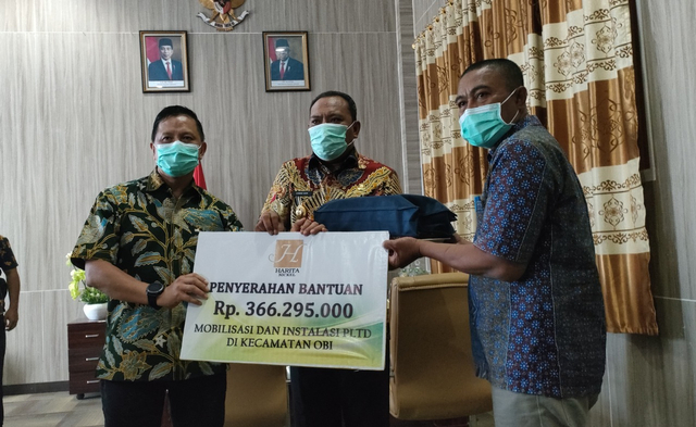 Perusahaan Tambang di Halsel Biayai Seluruh Operasional PLTD di Pulau ...