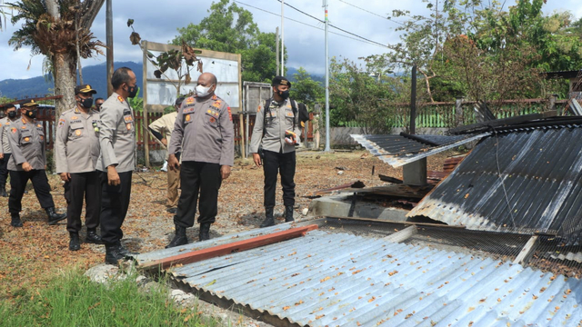 Foto: Penampakan Ruko hingga Jembatan Sisa Amuk Massa di Elelim Yalimo ...