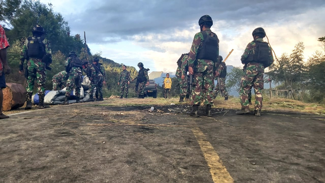 Foto: Penampakan Ruko hingga Jembatan Sisa Amuk Massa di Elelim Yalimo ...