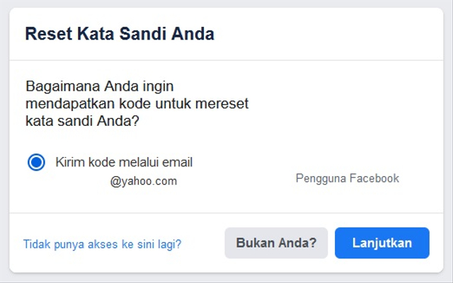 Cara Membuka Facebook Lupa Kata Sandi | kumparan.com