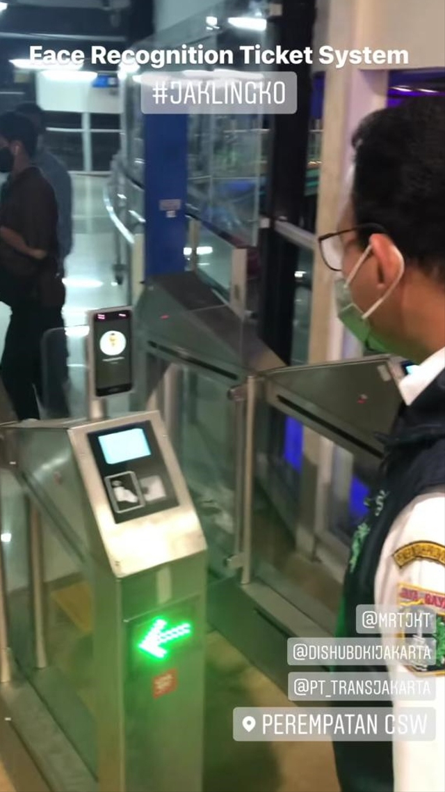 Anies Cek Stasiun Integrasi CSW: Mirip Bandara, Ada Face Recognition ...