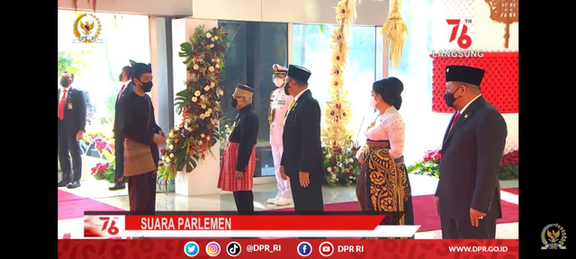Sidang Tahunan Dpr Mpr Puan Pakai Baju Adat Bali Payas Agung