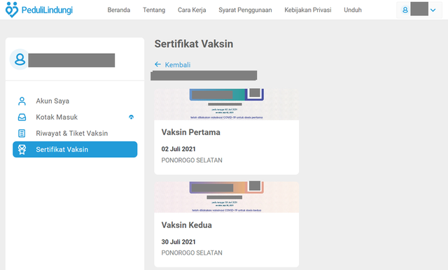Cara Cek Dan Download Sertifikat Vaksin Ke 2 Pedulilindungi Kumparan