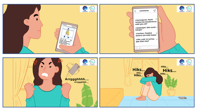 Komik: Ingat, Cyberbullying Bukan Bercanda! | kumparan.com