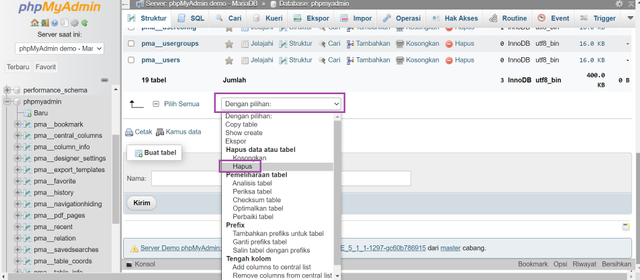 Cara Menghapus Database di phpMyAdmin, Cukup Lakukan Ini | kumparan.com