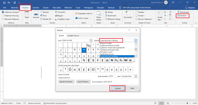 Cara Membuat Pangkat di Word untuk Memudahkan Penulisan | kumparan.com
