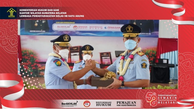 Kalapas Kayu Agung Hadiri Sertijab dan Pisah Sambut Kalapas Kelas I Palembang | kumparan.com