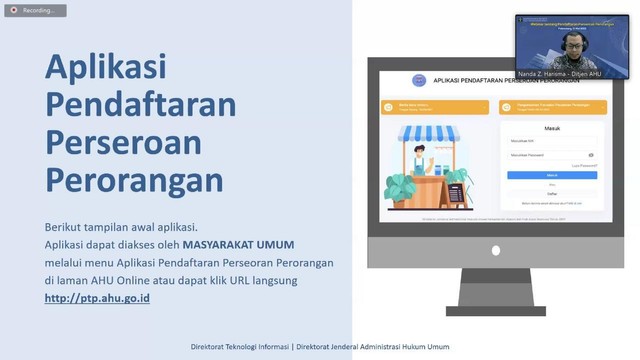 Kemenkumham Sumsel Gelar Webinar Pendaftaran Perseroan Perorangan | kumparan.com