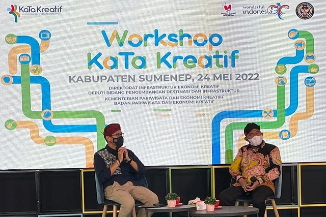 Lewat KaTa Kreatif, Sandiaga Beri Dukungan dan Fasilitas untuk Para Pelaku Ekraf | kumparan.com