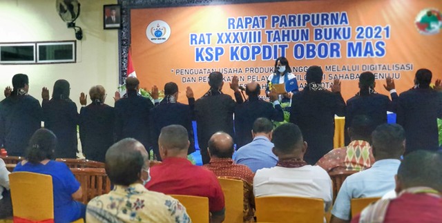 Pengurus dan Pengawas KSP Kopdit Obor Mas Periode 2022-2025 Dilantik ...