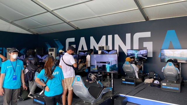 Gaming Arena Tersedia di Formula E Jakarta, Pengunjung Bisa Balapan ...