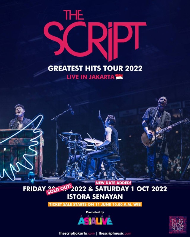 Selain Jakarta, The Script Juga Akan Hibur Penggemar di Bandung ...