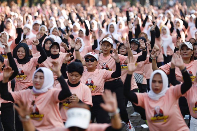 Emak-Emak di Jabodetabek Dukung Ganjar Presiden 2024 | kumparan.com