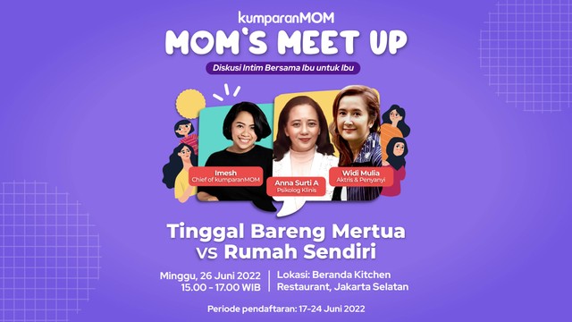 Tinggal Bareng Mertua vs Rumah Sendiri? Ikuti Diskusinya di Mom's Meet ... Tinggal Bareng Mertua vs Rumah Sendiri? Ikuti Diskusinya di Mom's Meet ...