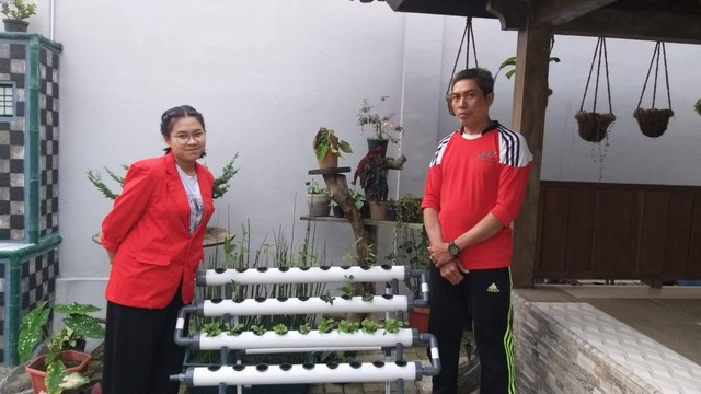 KKN UNTAG SURABAYA: Pemanfaatan Lahan Pekarangan untuk Menanam Secara Hidroponik | kumparan.com