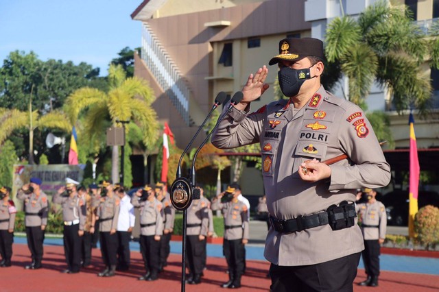Hut Bhayangkara 957 Polisi Di Aceh Naik Pangkat
