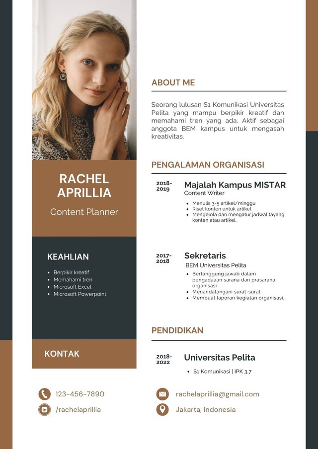 10 Contoh CV Magang sebagai Referensi untuk Mahasiswa | kumparan.com