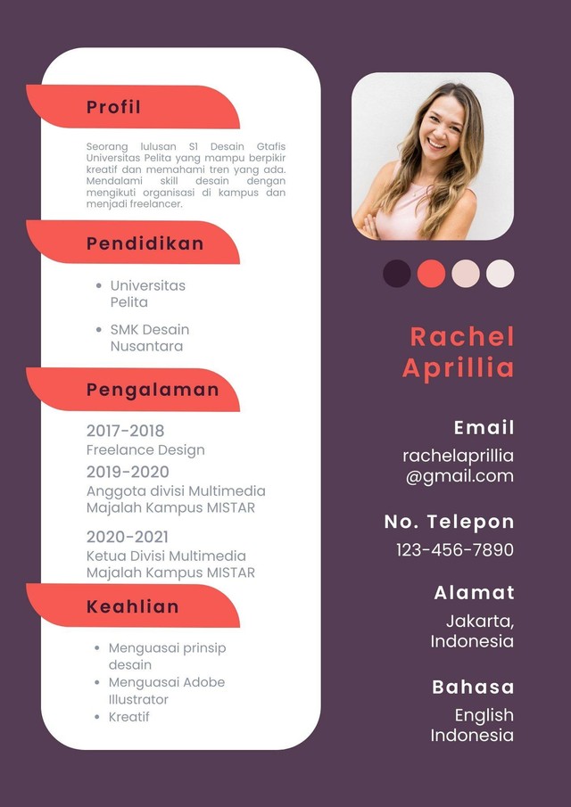 10 Contoh CV Magang sebagai Referensi untuk Mahasiswa | kumparan.com