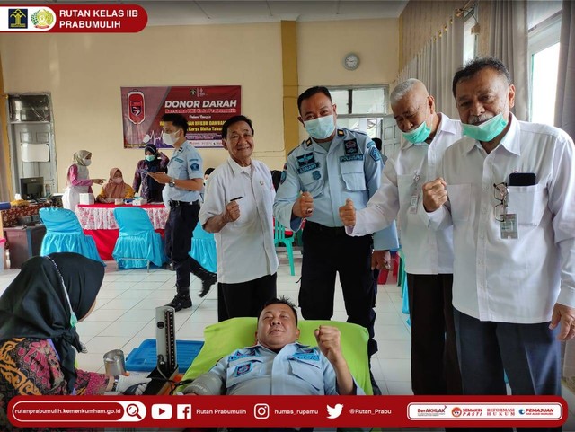 Peringati Hari Dharma Karya Dhika Ke-77, Rutan Prabumulih Adakan Donor ... Peringati Hari Dharma Karya Dhika Ke-77, Rutan Prabumulih Adakan Donor ...