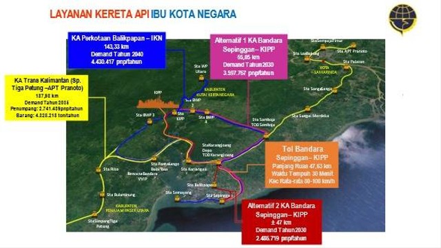 Rencana Layanan Perkeretaapian di IKN | kumparan.com