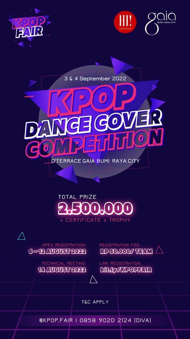 Pendaftaran K-Pop Dance Competition Telah Dibuka, Ini Syarat dan ...