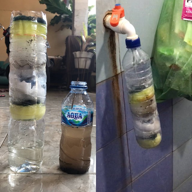 Mahasiswa KKN UNDIP Berikan Pelatihan Pembuatan Alat Filtrasi Sederhana ...