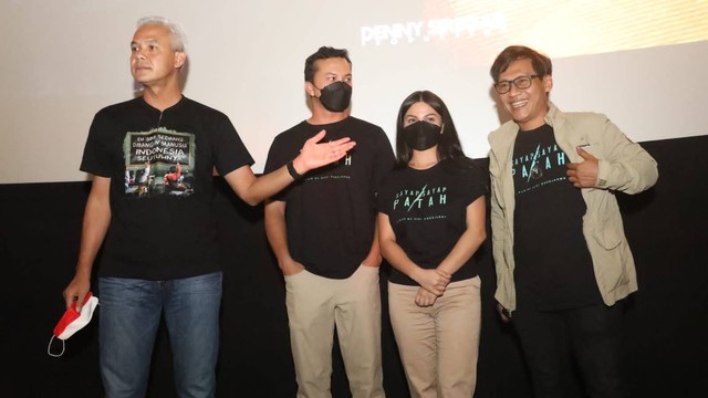 Ganjar Pranowo Nonton Film Sayap-sayap Patah, Sampaikan Pesan Kebangsaan | kumparan.com