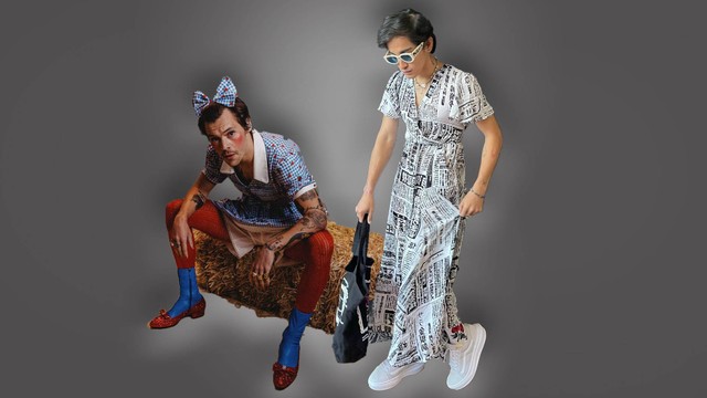 Bio One Tampil Nyentrik Pakai Dress dan Kacamata, Disebut Mirip Harry ... Bio One Tampil Nyentrik Pakai Dress dan Kacamata, Disebut Mirip Harry ...
