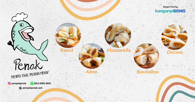 Pempek Aneka Rasa Pertama di Indonesia dari Pempek Penak, Wajib Coba ...