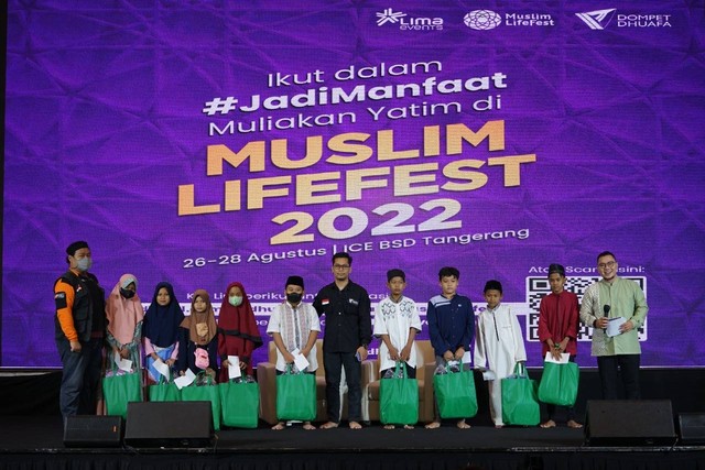 Dompet Dhuafa Ajak #JadiManfaat Muliakan Yatim di Muslim Life Fest 2022 ...