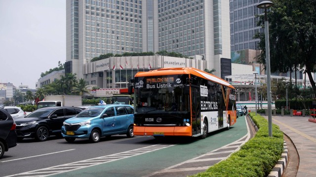 Foto: Elektrifikasi Bus di Jakarta | kumparan.com