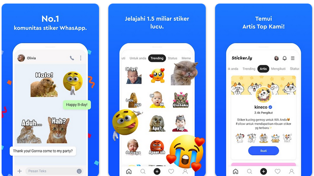 5 Aplikasi Pembuat Stiker WA Paling Populer, Chatting Jadi Tambah Seru ...