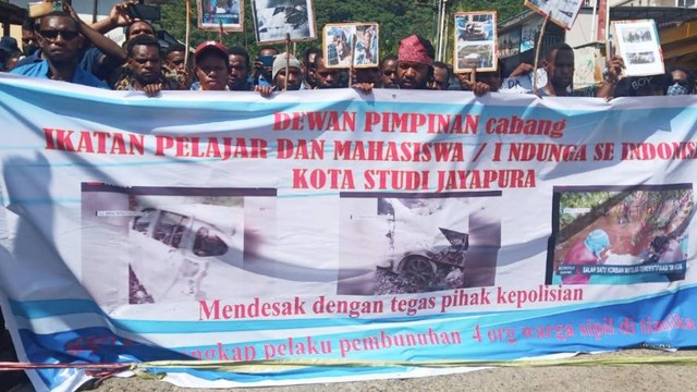 Mahasiswa Nduga Minta Pelaku Mutilasi di Timika Dihukum Mati | kumparan.com